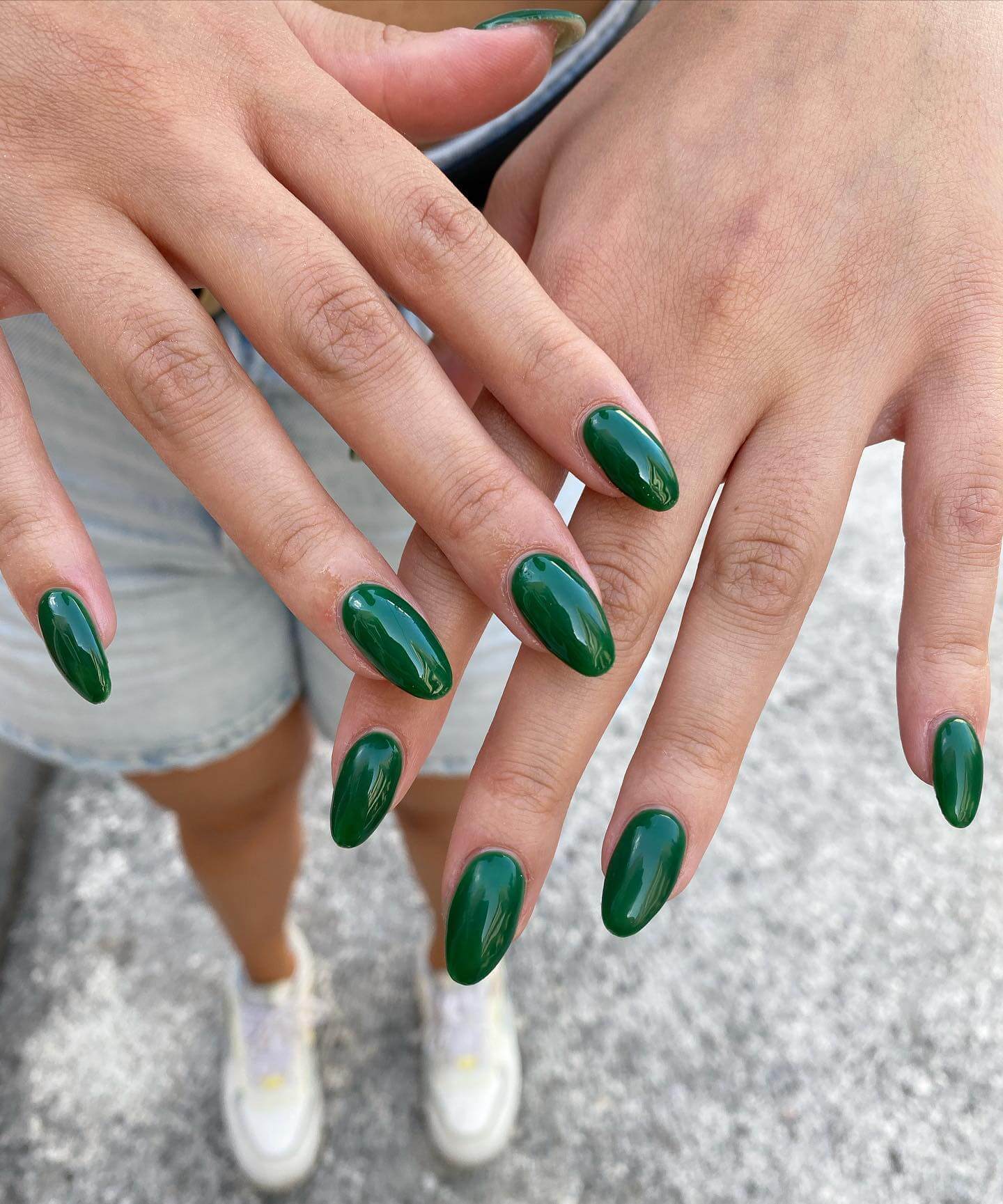 22 Cute Green Nails – Pathter